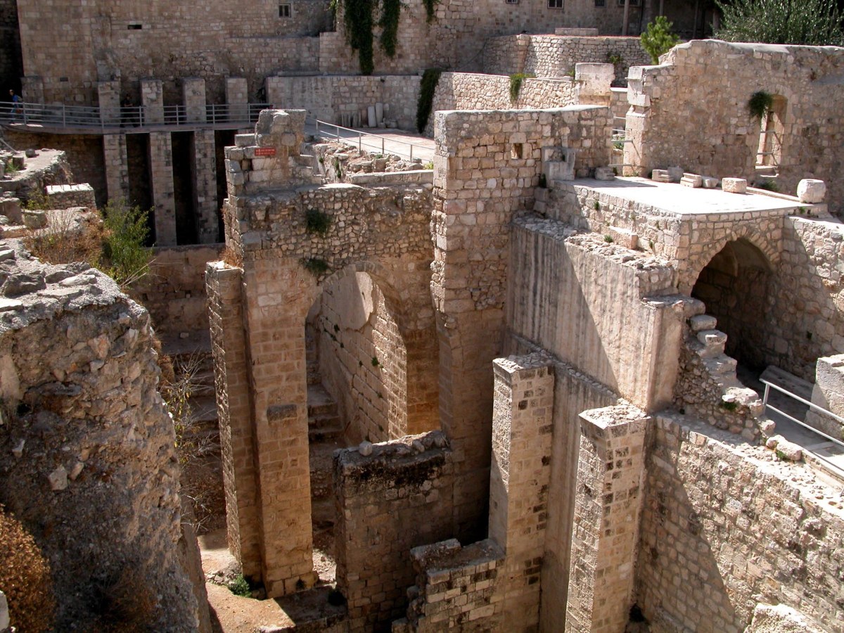 Pools of Bethesda Puzzle Archaeologists – Tours to the Holy Land
